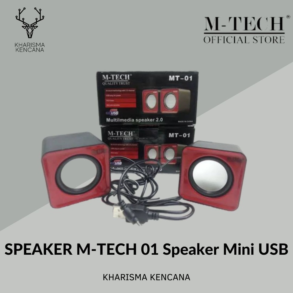 Jual SPEAKER M-TECH 01 Speaker Mini USB | Shopee Indonesia