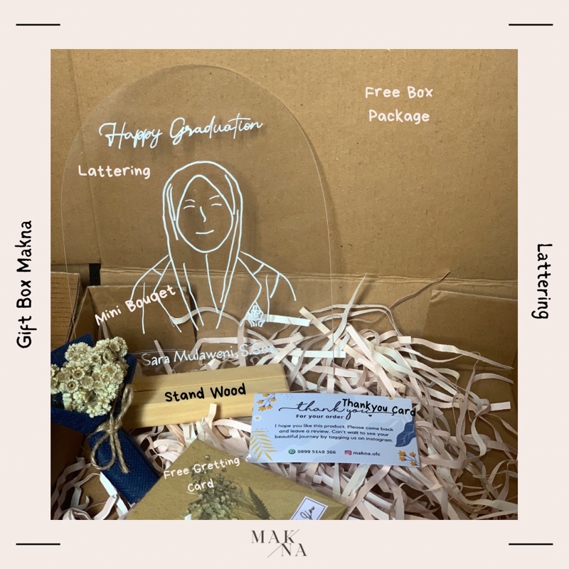 Jual ACRYLIC CUSTOM LATTERING NON LED / AKRILIK CUSTOM/KADO NIKAH/KADO ...