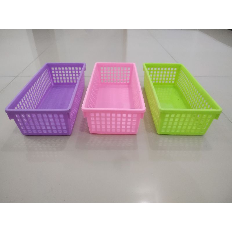 Jual KERANJANG SERBAGUNA / KERANJANG MINI / STORAGE / KERANJANG SEGI ...