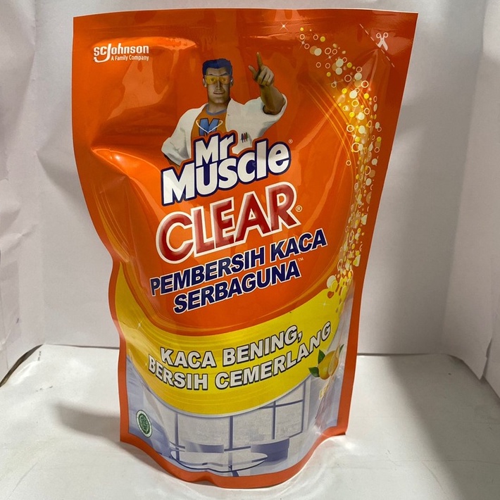 Jual MR. MUSCLE CLEAR LIQ LEMON RFL 400ML | Shopee Indonesia