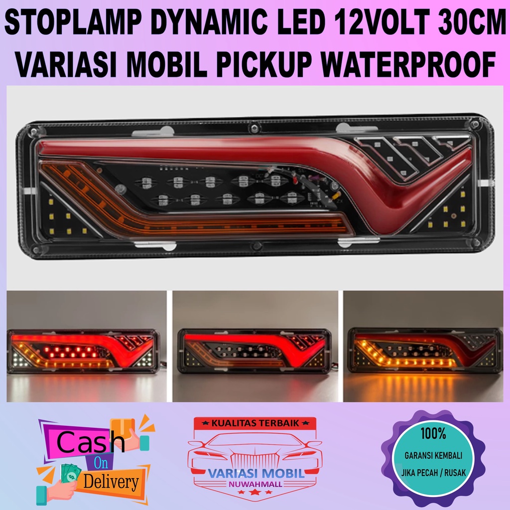 Jual Stoplamp Lampu Rem Belakang Stop Lamp LED Pickup L300 Carry Futura ...