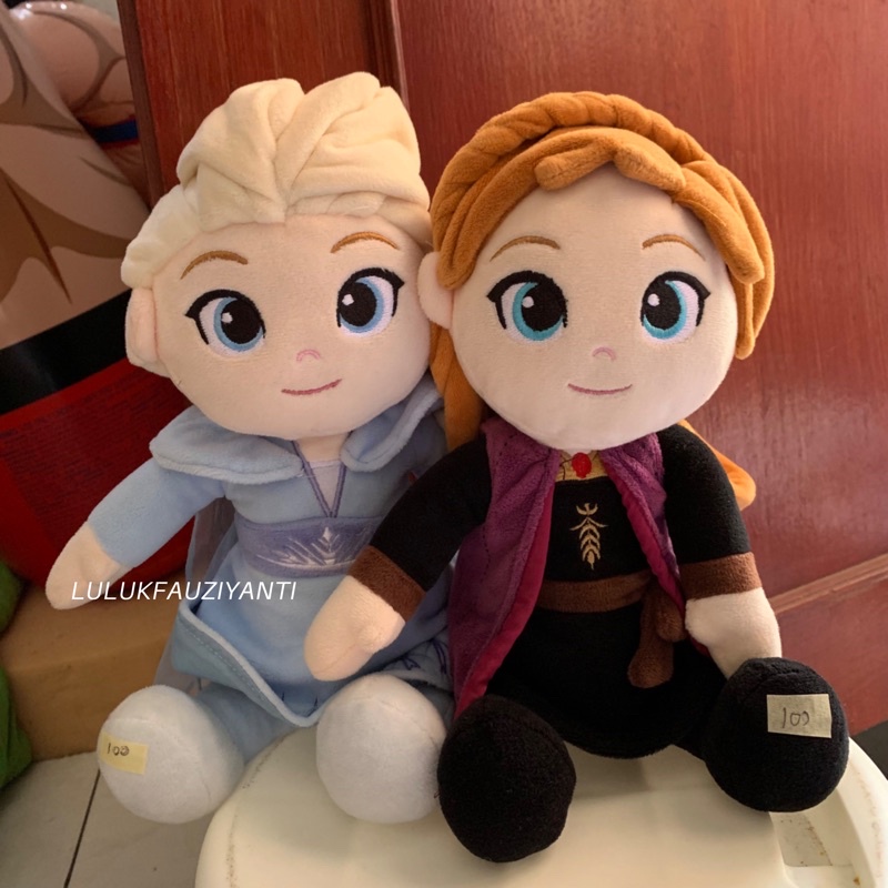 Jual Boneka Frozen II Elsa Anna Ori Disney (2pcs) | Shopee Indonesia