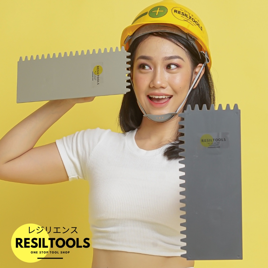 Jual Raskam PVC Gerigi Perata Acian Mortar Keramik Cetok Koratek Trowel ...