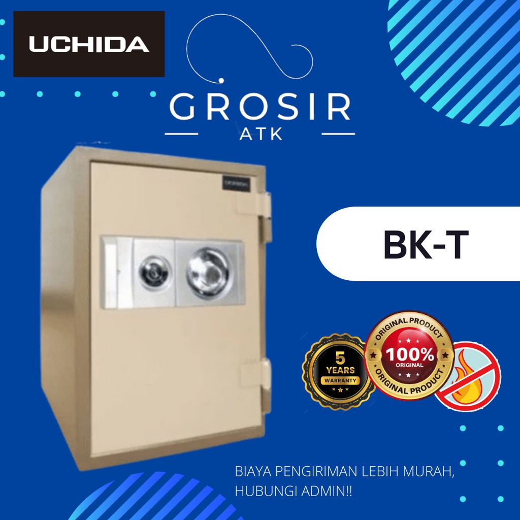 Jual Brankas / Brangkas Uchida BK-T Tahan Api BERGARANSI 5 Tahun ...