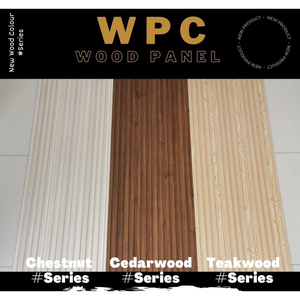 Jual Wall Panel WPC Wood | Kisi-Kisi Kayu Outdoor Ukuran 1,5m x 15cm ...