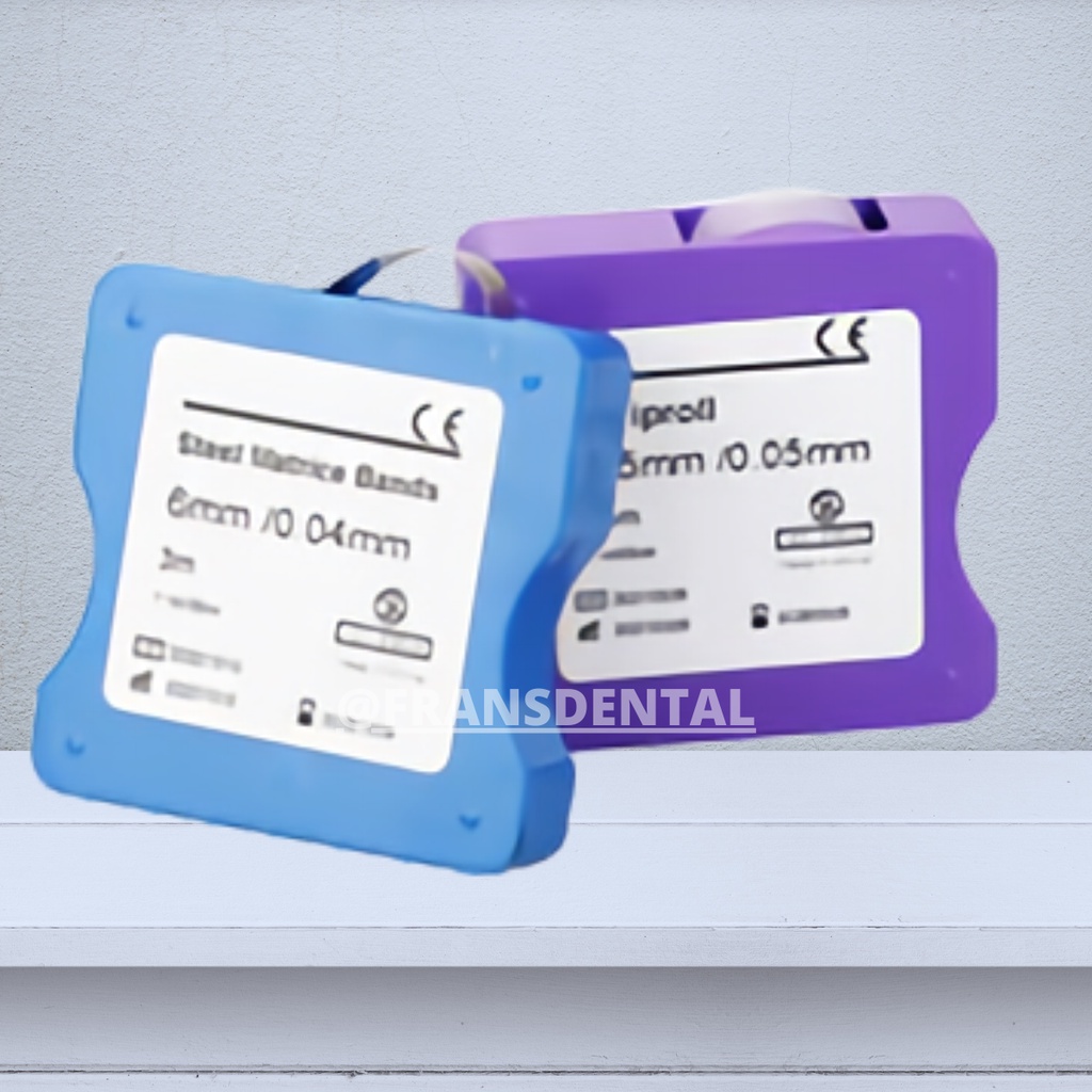 Jual Dental Matrix Seluloid Strip Transparan dan Metal 1 Roll | Shopee ...