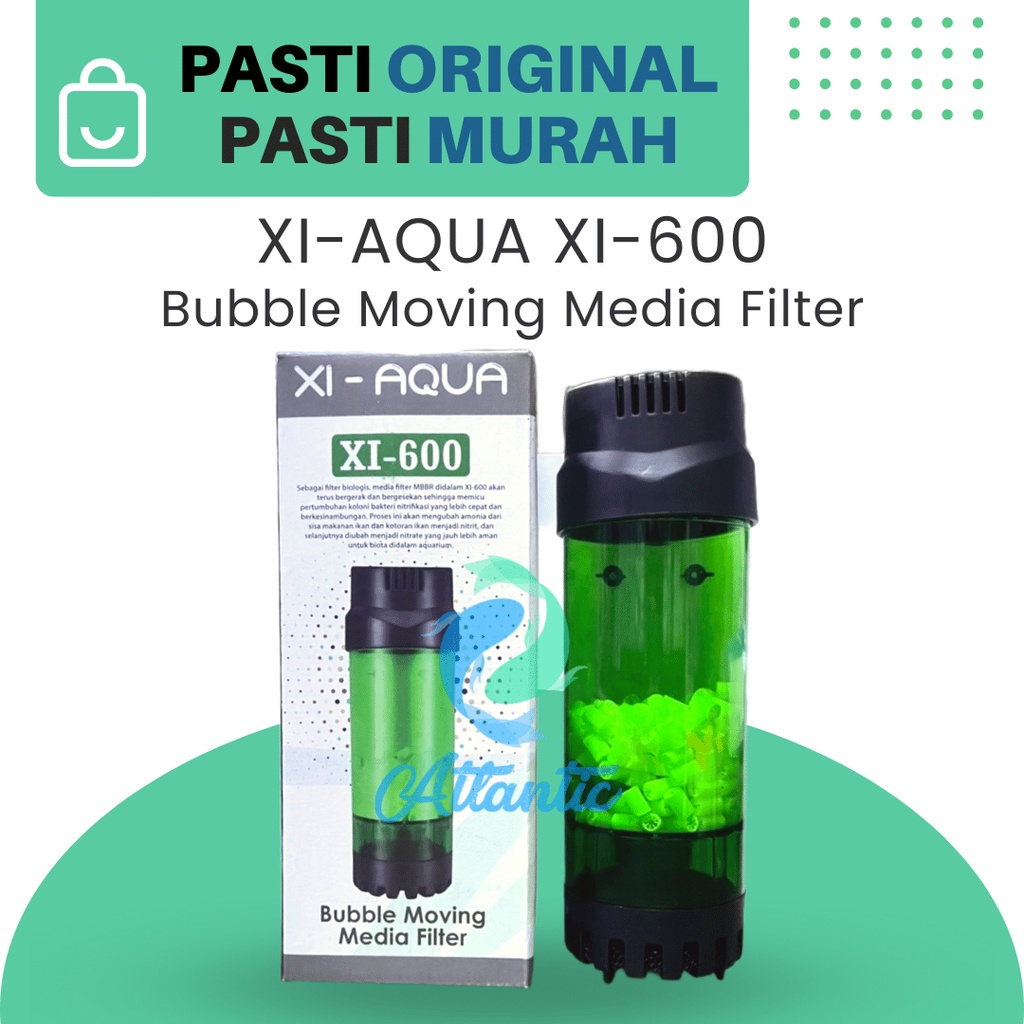 Jual XI Aqua XI 600 Full Set Filter Termos Tabung Tempat Kaldness ...