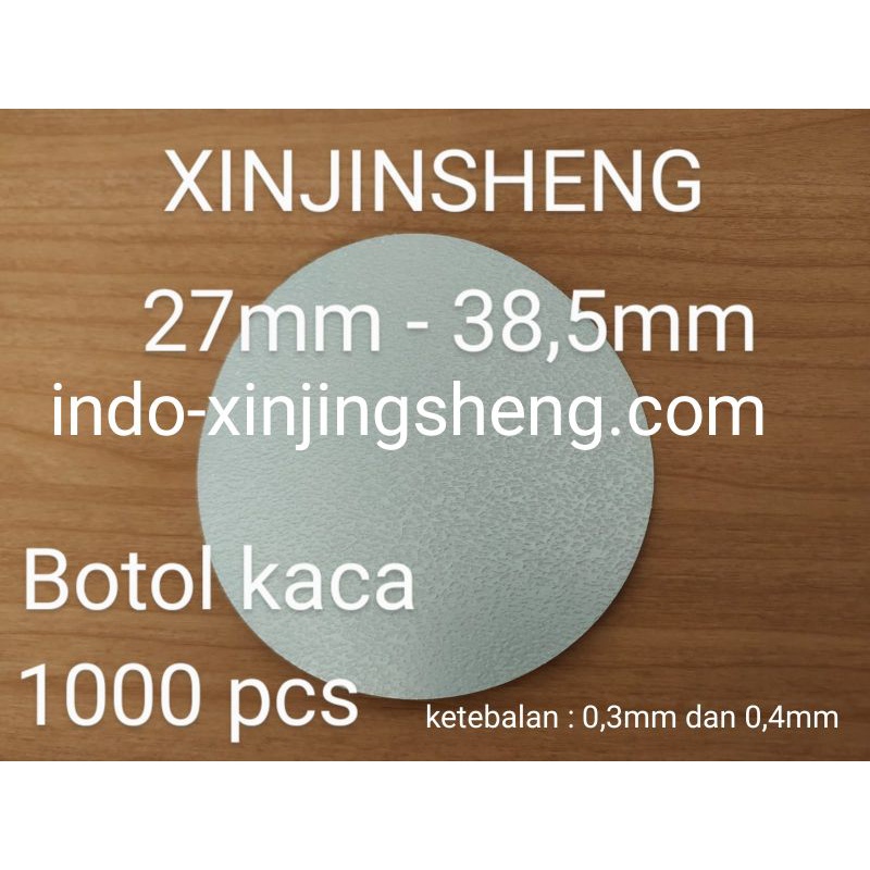 Jual Segel Seal Botol Kaca - One layer Alumunium Foil untuk Botol Kaca ...