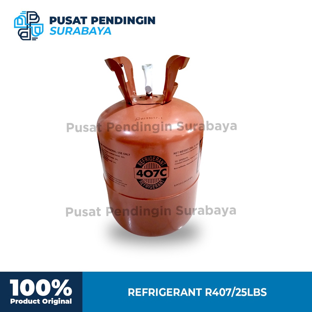 Jual FREON REGRIGERANT R407C - REFRI R407/25LBS | Shopee Indonesia