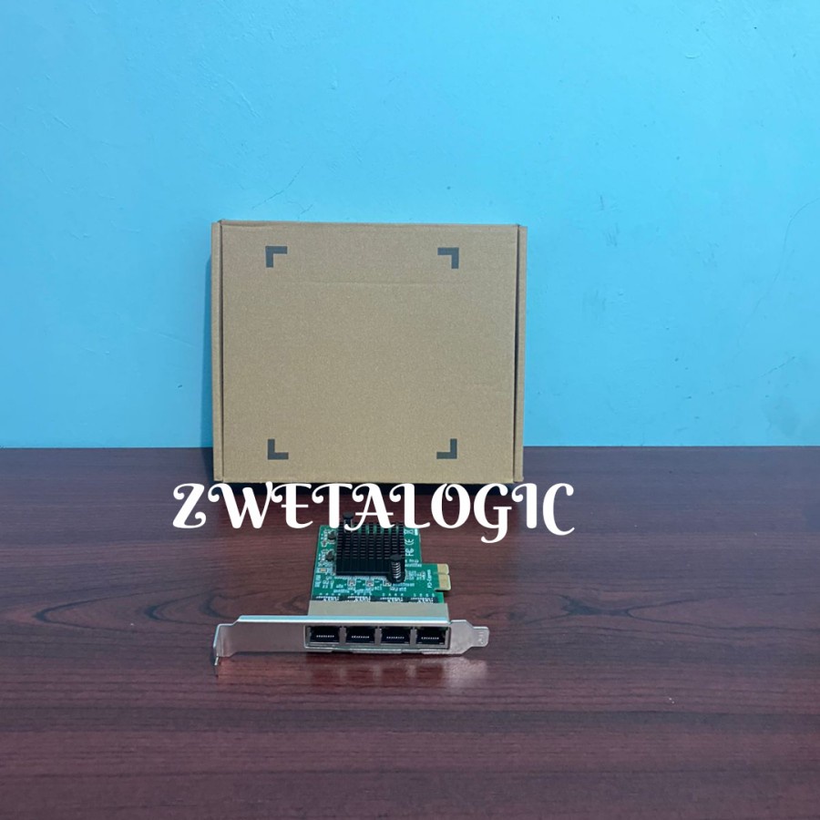 Jual PCi Express Lan Card Quad 4 Port 1000 Gigabit Realtek RTL8111 pcie ...