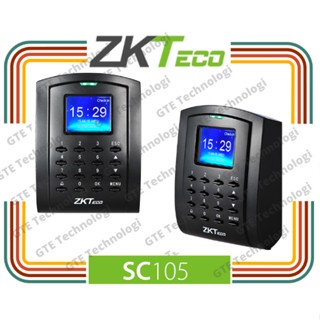 Jual Mesin Access Control ZKTeco SC105 Color TFT & Graphical UI Card Access Control Terminal ...