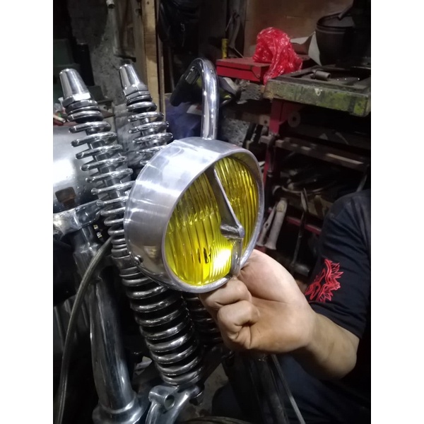 Jual lampu depan custom, lampu depan retro, lampu depan motor ...