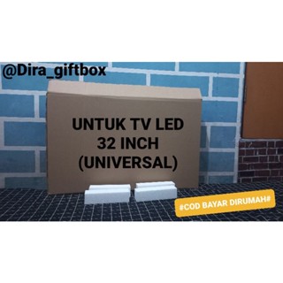 Jual KARDUS TV 32 INCH /BOX TV /FREE STEROFOAM/GABUS(COD) | Shopee ...