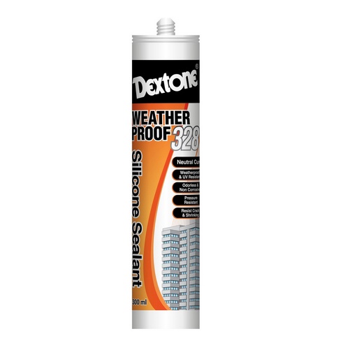 Jual Dextone Silicone Sealant Weather Proof 328 300ml | Shopee Indonesia