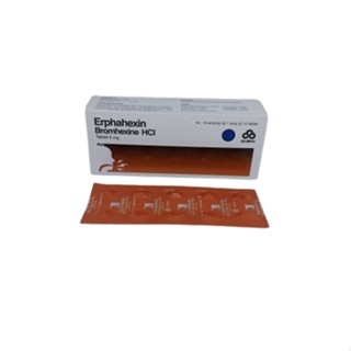Jual [ECER] Erphahexin Bromhexin HCL Untuk Batuk Berdahak - 1 Strip 10 ...