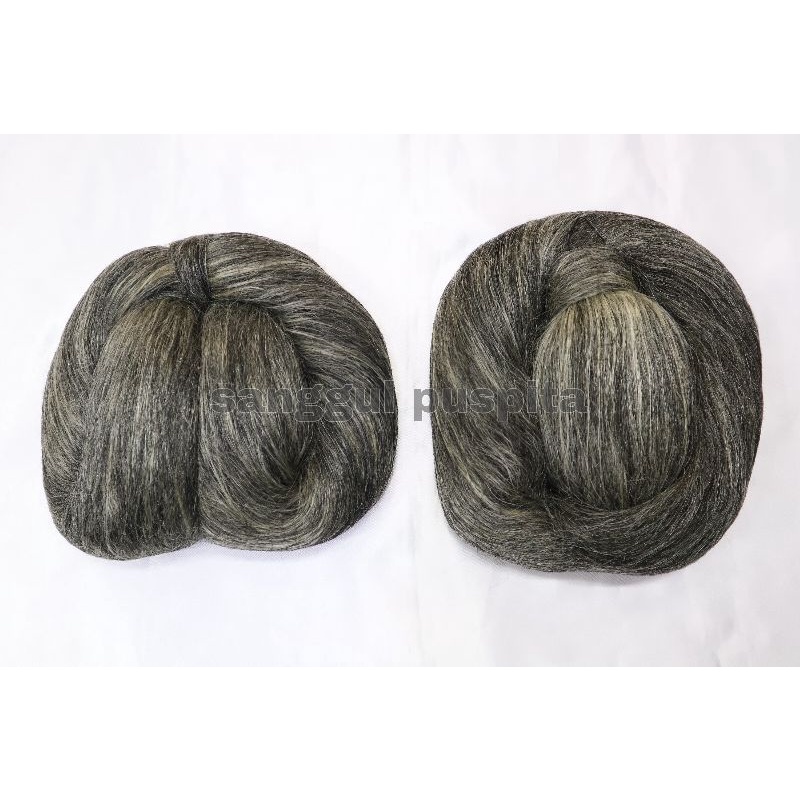 Jual Sanggul Tradisional Uban Campur / Sanggul Jawa Uban / Sanggul ...