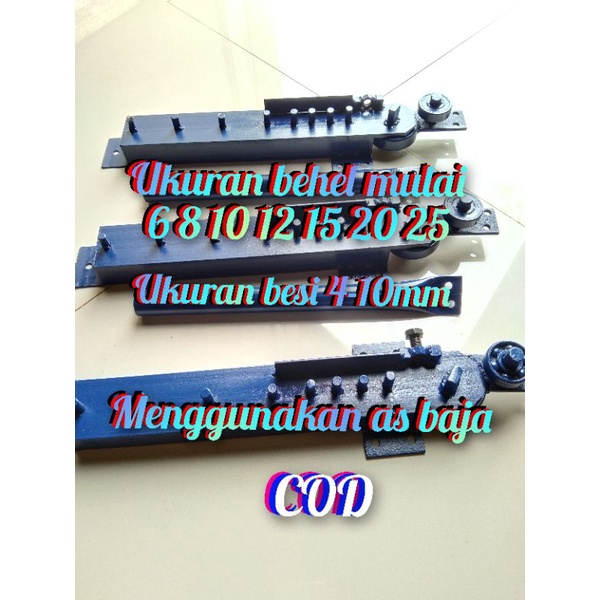 Jual alat penekuk besi/alat tekuk besi beton/ alat tekuk besi manual ...