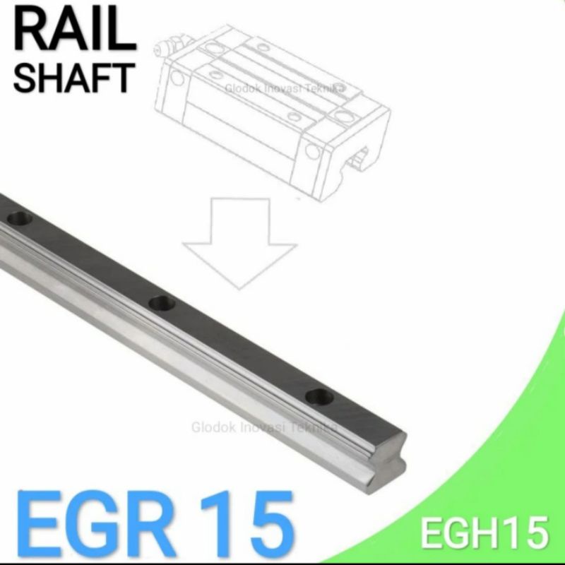Jual Rail Rel Shaft Linear Guide EGR15 EGH15 EGR EGH 15 15mm CNC Laser | Shopee Indonesia