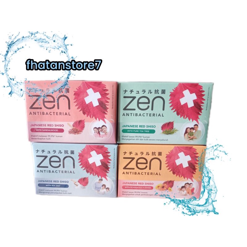 Jual Zen Antibacterial Sabun Batang Hemat ( 1 pack isi 4 pcs ) | Shopee ...
