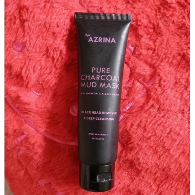 Jual AZRINA Pure Charcoal Mud Mask Share in Jar (PEMAKAIAN 30% ...