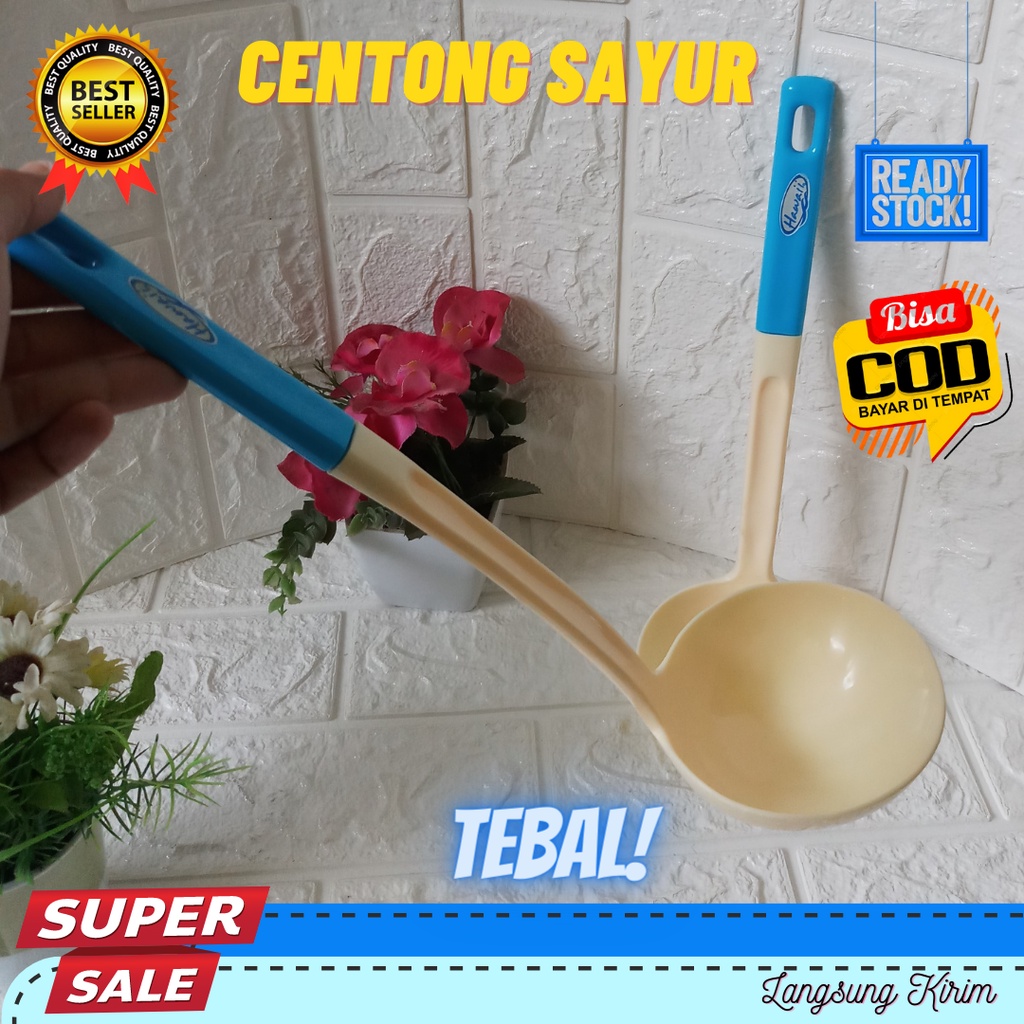 Jual Centong Sayur Jumbo Centong Es Buah Kelapa Muda Panjang Centong ...