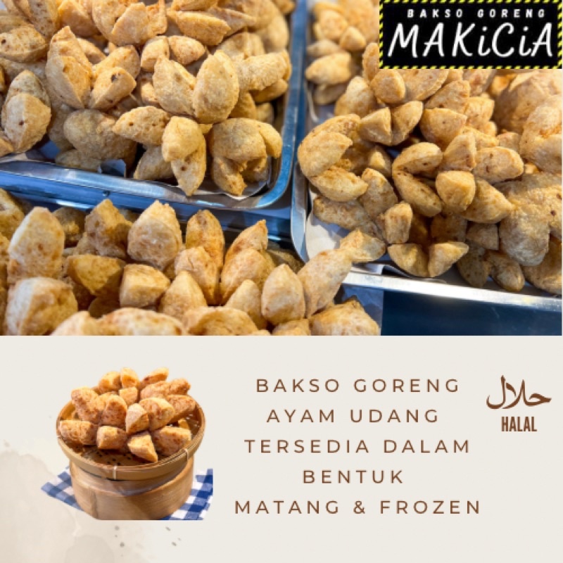 Jual Bakso Goreng Baso Goreng Ayam Udang Mekar Halal | Shopee Indonesia