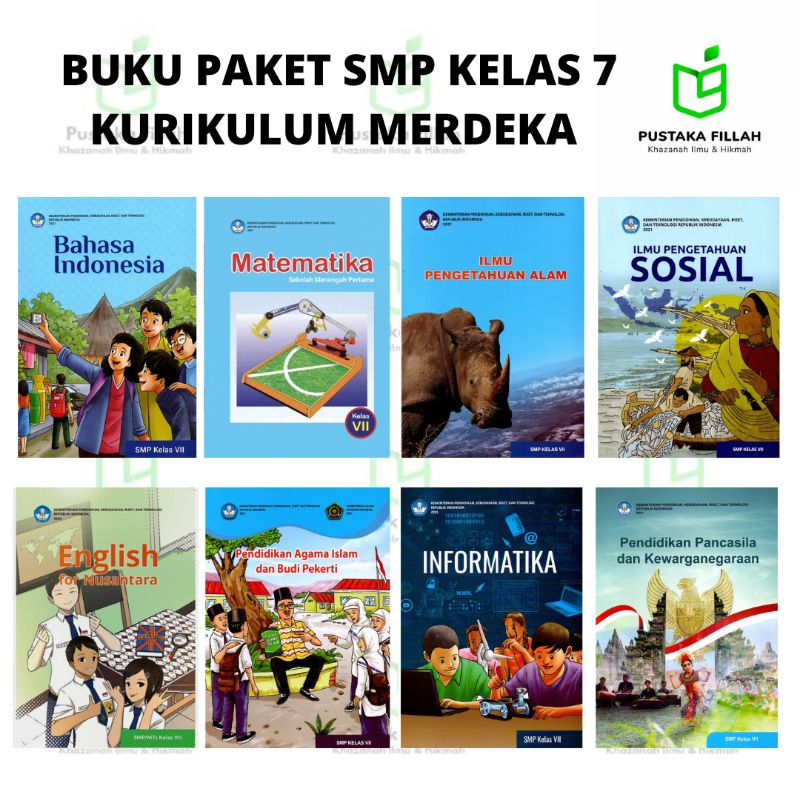 Jual BUKU PAKET SMP KELAS VII (7) KURIKULUM MERDEKA | Shopee Indonesia