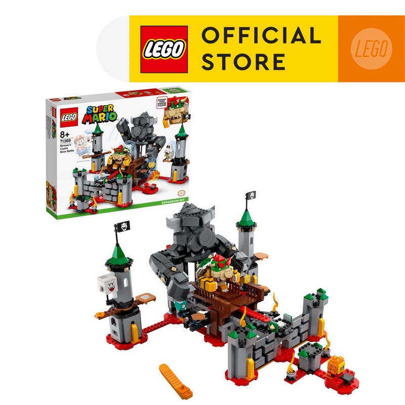 Jual LEGO Super Mario 71369 Bowsers Castle Boss Battle Expansion Set ...