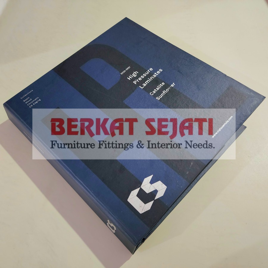 Jual Buku Katalog Sample Chip HPL CS LAMINATES CATALITE / SUNFLOWER ...