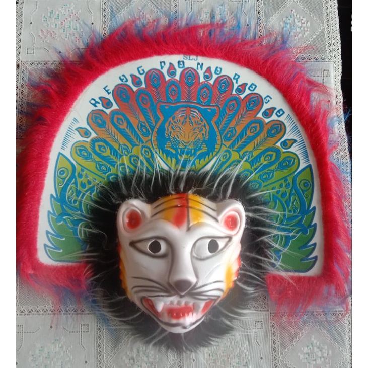Jual Topeng Reog harimau Ponorogo Murah | Shopee Indonesia