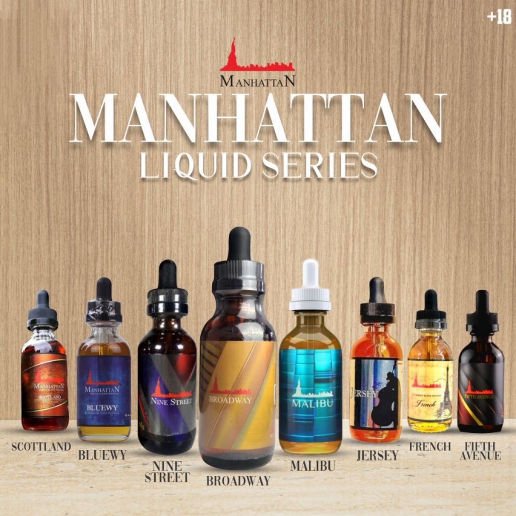 Jual MANHATTAN LIQUID SERIES 60ML // 100% AUTHENTIC BY MANHATTAN X ...