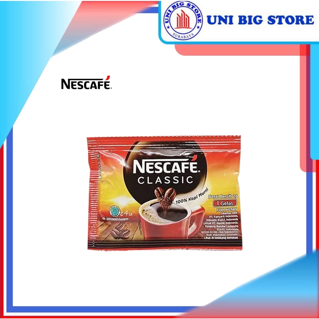 Jual NESCAFE Classic Robusta - 10 sachets x 2 gr Dalgona Coffee ...