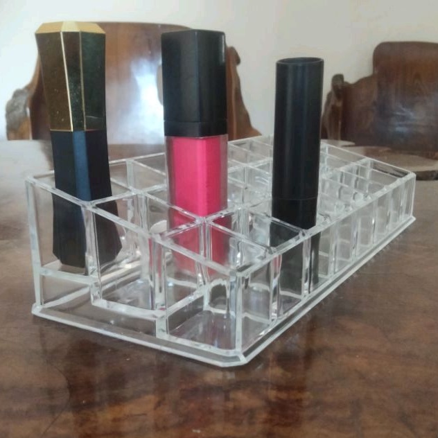 Jual Display kosmetik/ tempat lipstik/tempat parfum/tempat maskara ...