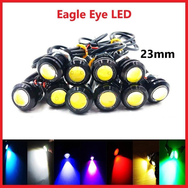 Jual Lampu LED Eagle Eyes COB 12V 23mm / Lampu Mata Elang DRL LED ...