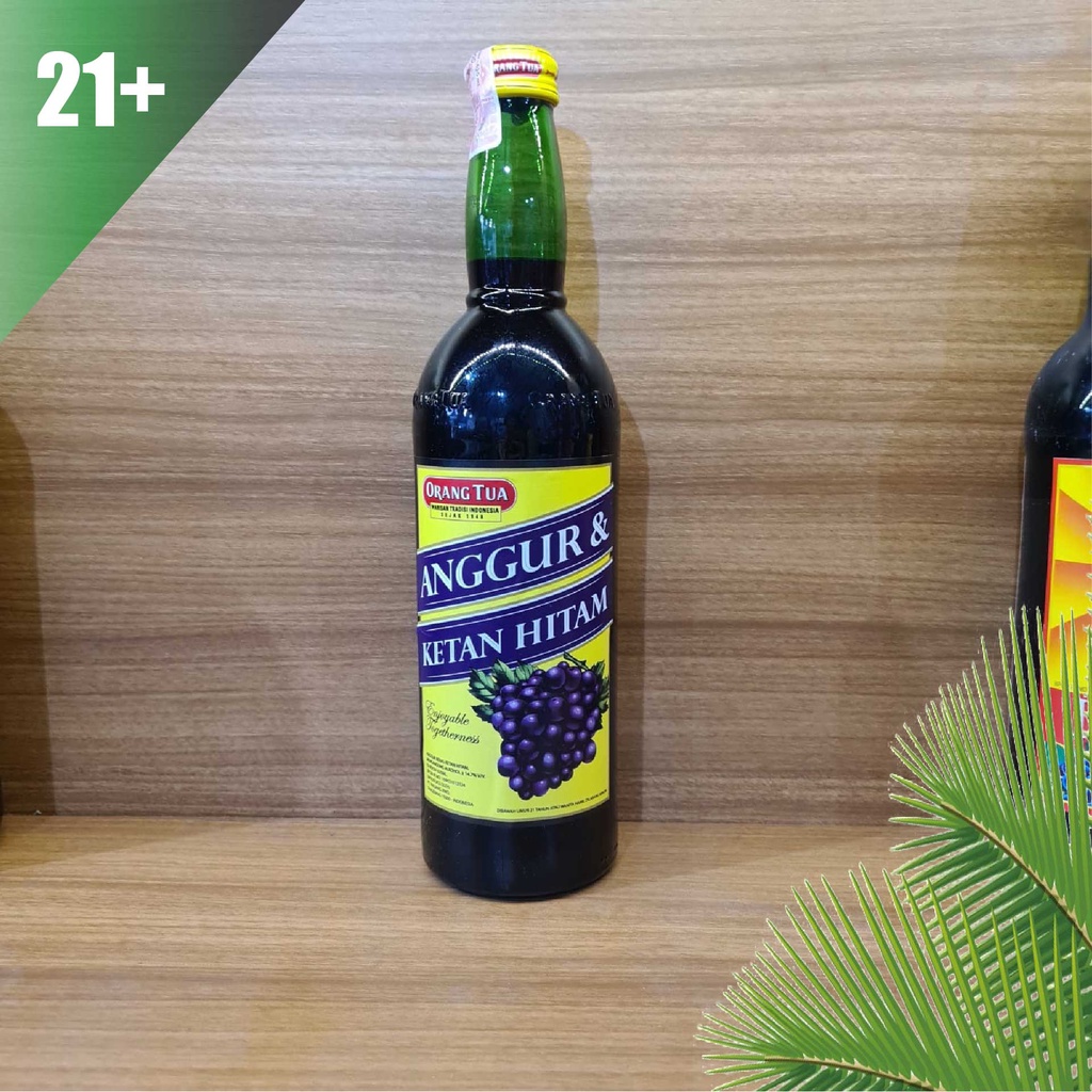 Jual Anggur Ketan Hitam Cap Orang Tua OT 620ml | Shopee Indonesia