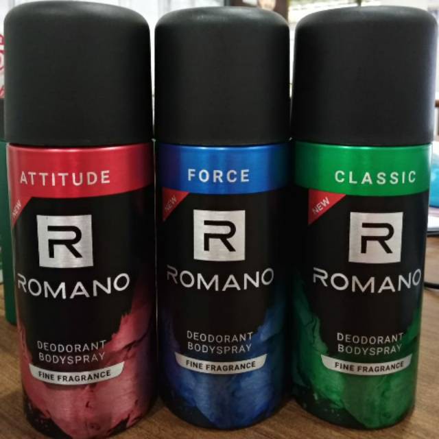 Jual Romano 150ml deodorant body spray | Shopee Indonesia