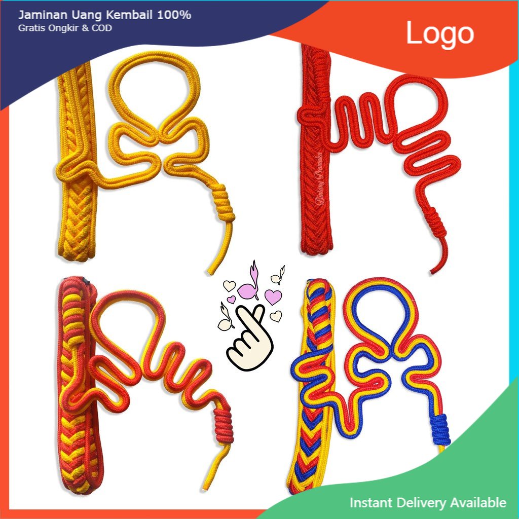 Jual Ready Tali Peluit Kur Komando Pramuka Penegak Tali Komando Taruna ...