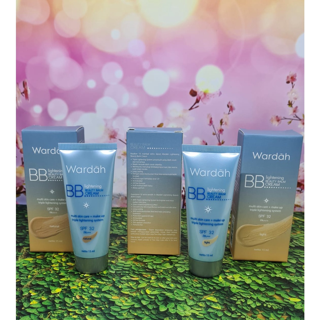 Jual WARDAH BB CREAM SERIES 15ML / EVERYDAY BB CREAM 15ML / WARDAH ...