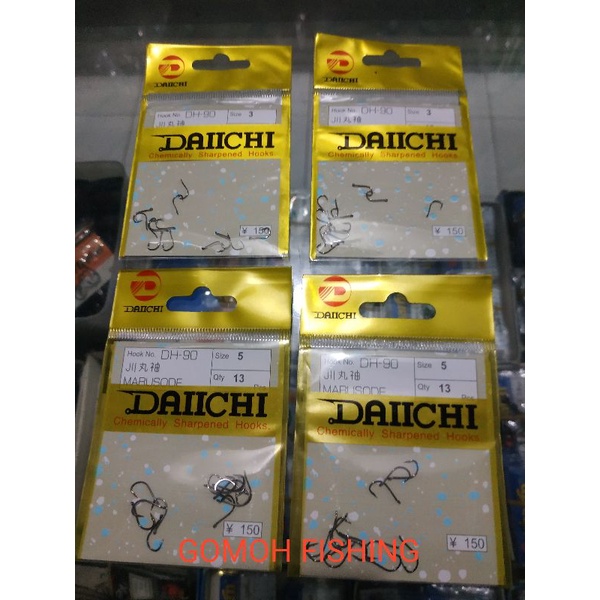 Jual MATA KAIL DAICHI "DH-90" (MARUSODE) (Black Chrome Lubang) | Shopee ...