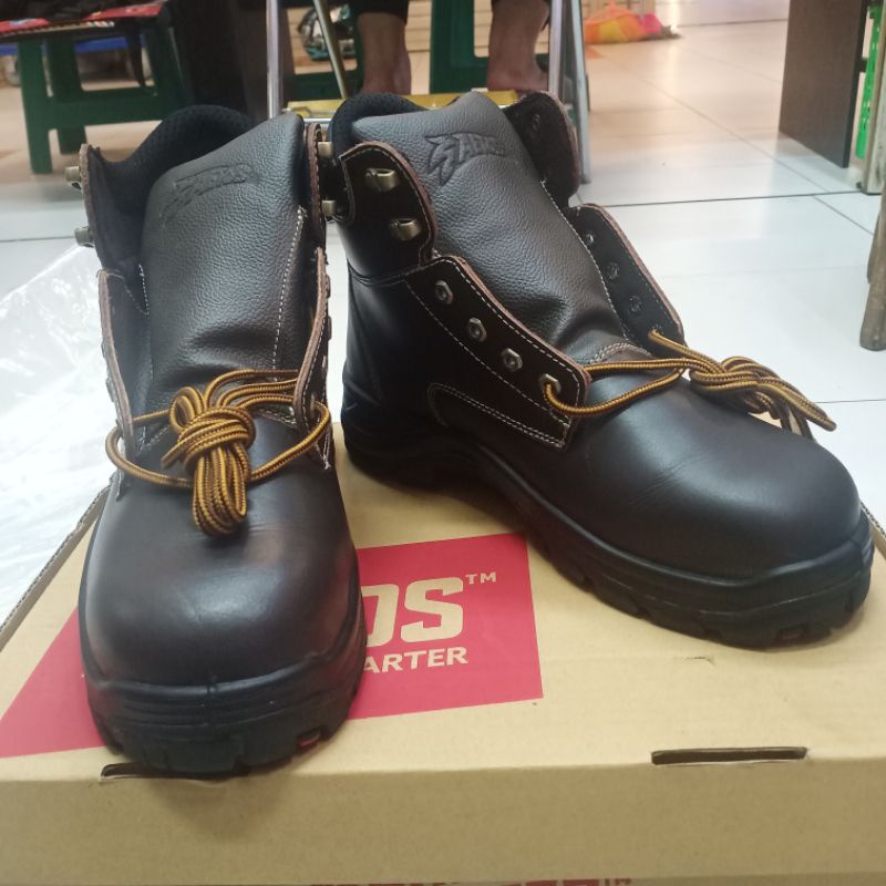 Jual Sepatu Safety Aetos Tungsten Brown Original | Shopee Indonesia