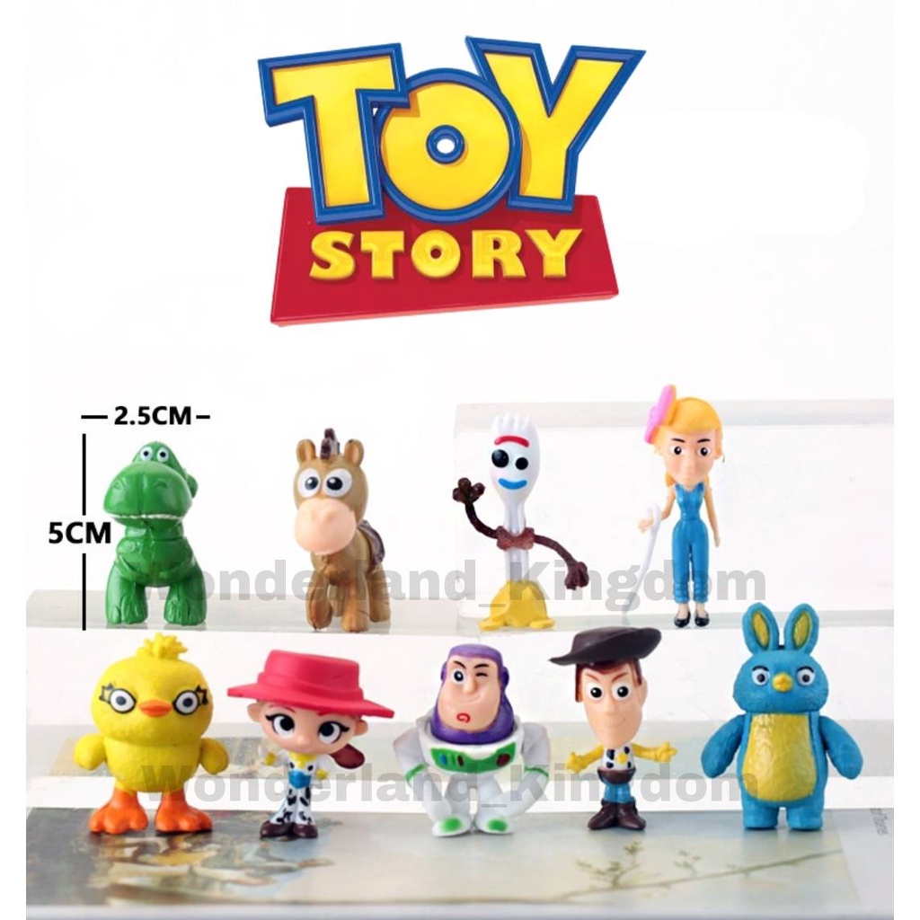 Jual ACTION FIGURE TOY STORY 2 BUZZ LIGHTYEAR WOODY 1 SET MAINAN PATUNG ...