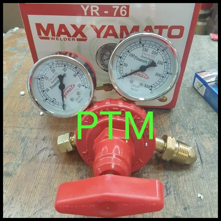 Jual Regulator Las Acetylene Yamato / Regulator Acetylene / Asetilin ...