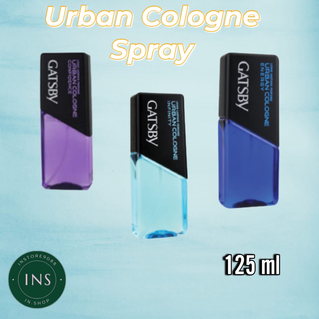 Jual Gatsby Urban Cologne Spray 125 ml | Shopee Indonesia