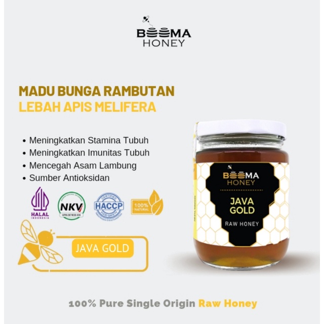 Jual Beema Honey - Java Gold - Madu Multiflora 300g | Shopee Indonesia