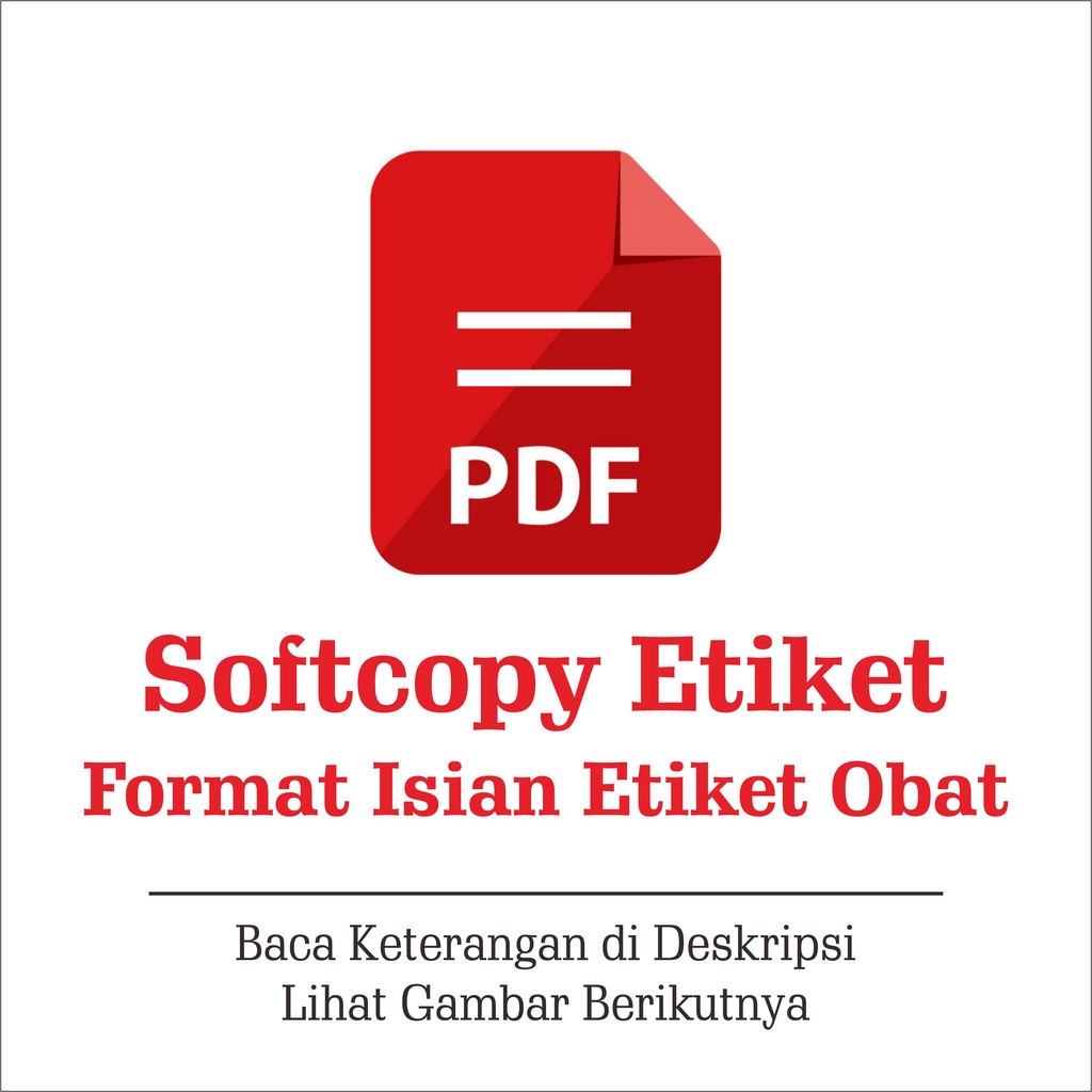 Jual File Nama Obat untuk Label Kotak Obat, Label Kotak Obat | Shopee ...