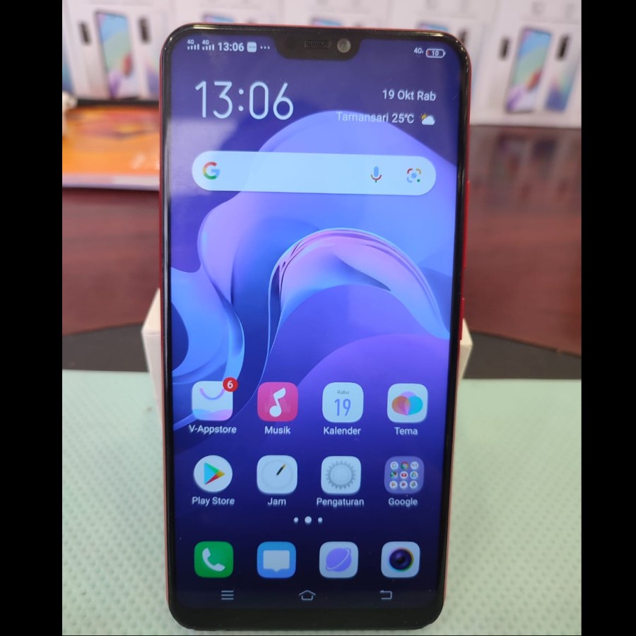 Jual VIVO V9 4/64GB SECOND SEKEN MULUS ANDROID RAM 4GB INTERNAL 64GB ...