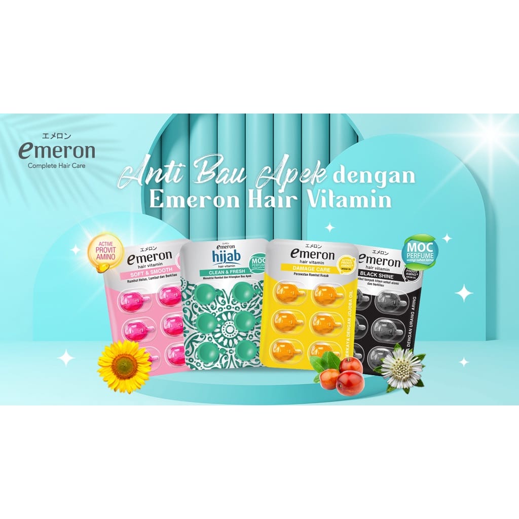 Jual Emeron Hair Vitamin (VITAMIN RAMBUT) | Shopee Indonesia