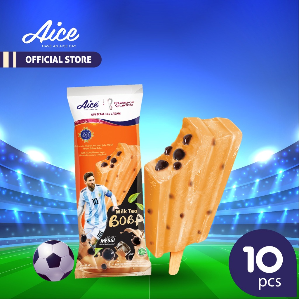 Jual Aice Brown Sugar Boba Es Krim 60ml isi 10pcs | Shopee Indonesia