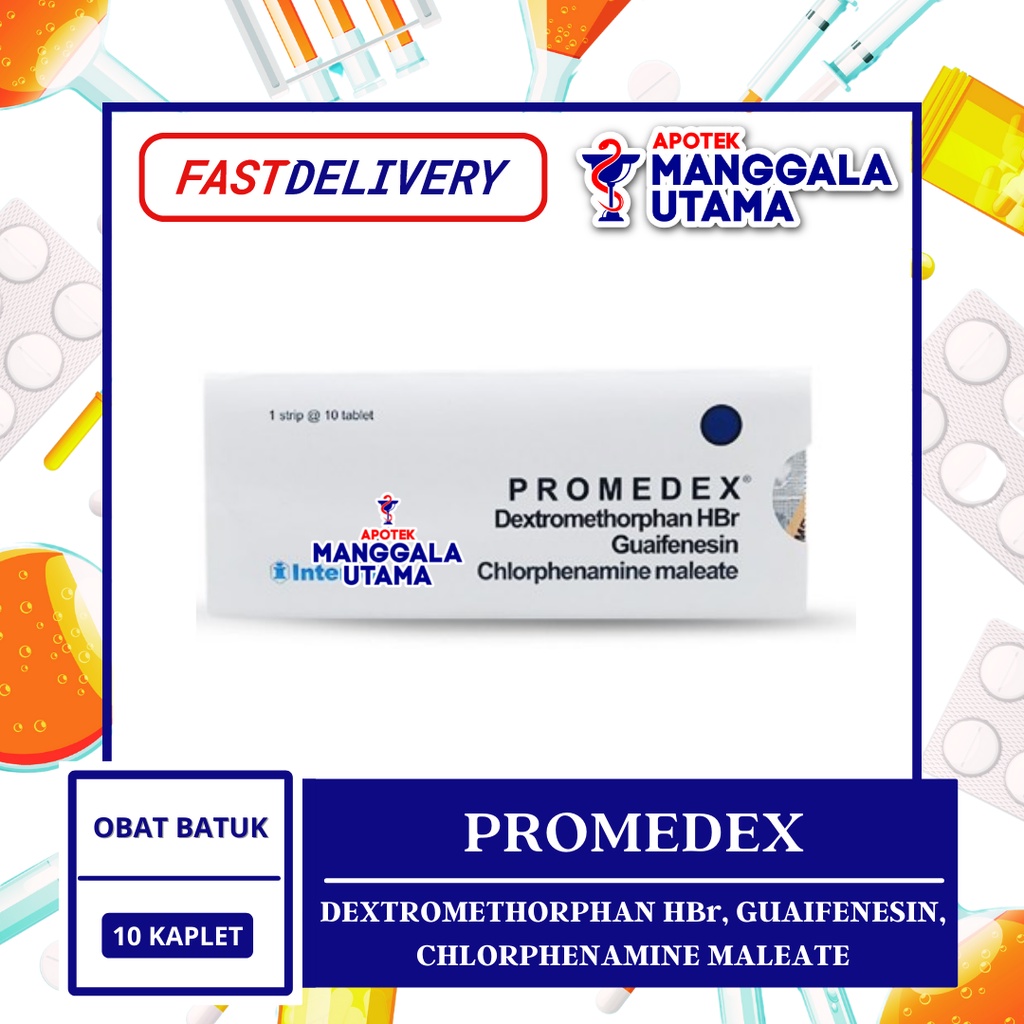 Jual PROMEDEX PER STRIP ISI 10 TABLET | Shopee Indonesia