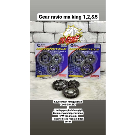 Jual Rasio mx king sum racing 1,2 ,& 5 | Shopee Indonesia